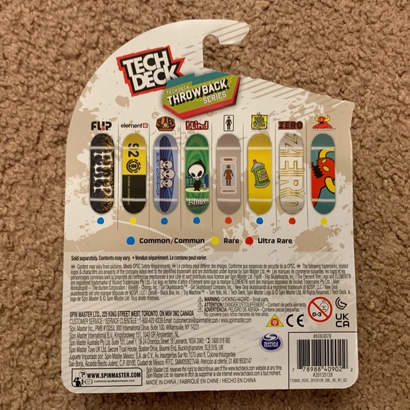 Tech Deck | Toys | Tech Deck Fingerboard Skateboard Throwback Series ...